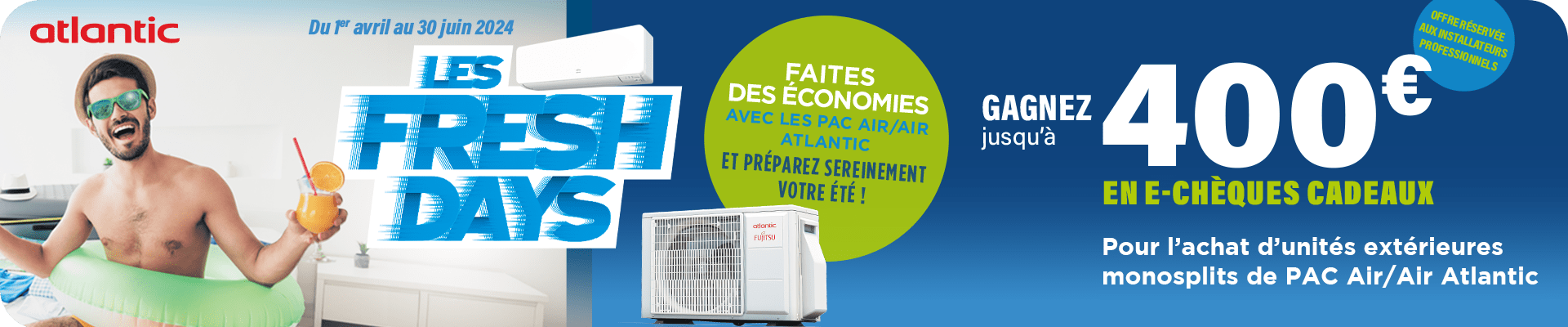 Bienvenue sur le site de l’opération « Les Fresh Days Atlantic